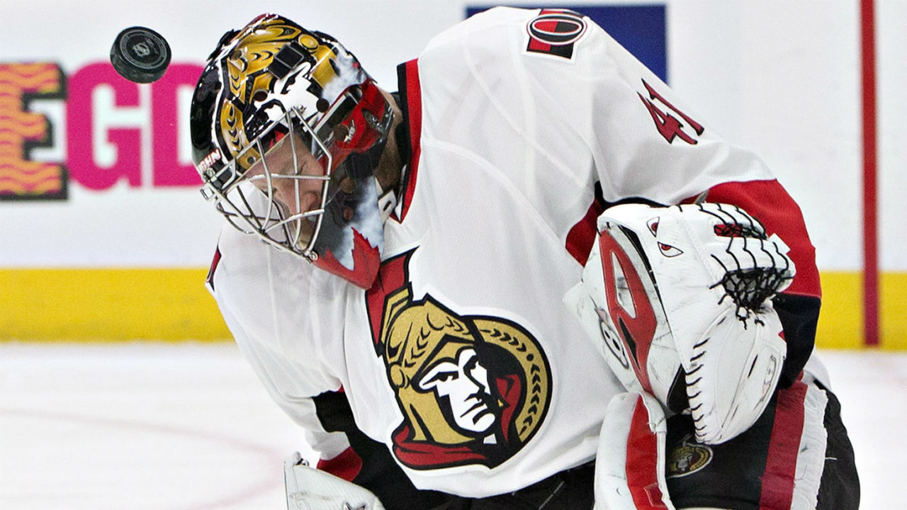 Craig Anderson shuts out Oilers in emotional performance