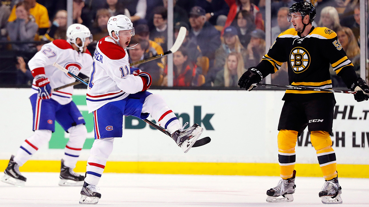 Canadiens top Bruins in first meeting between the two rivals