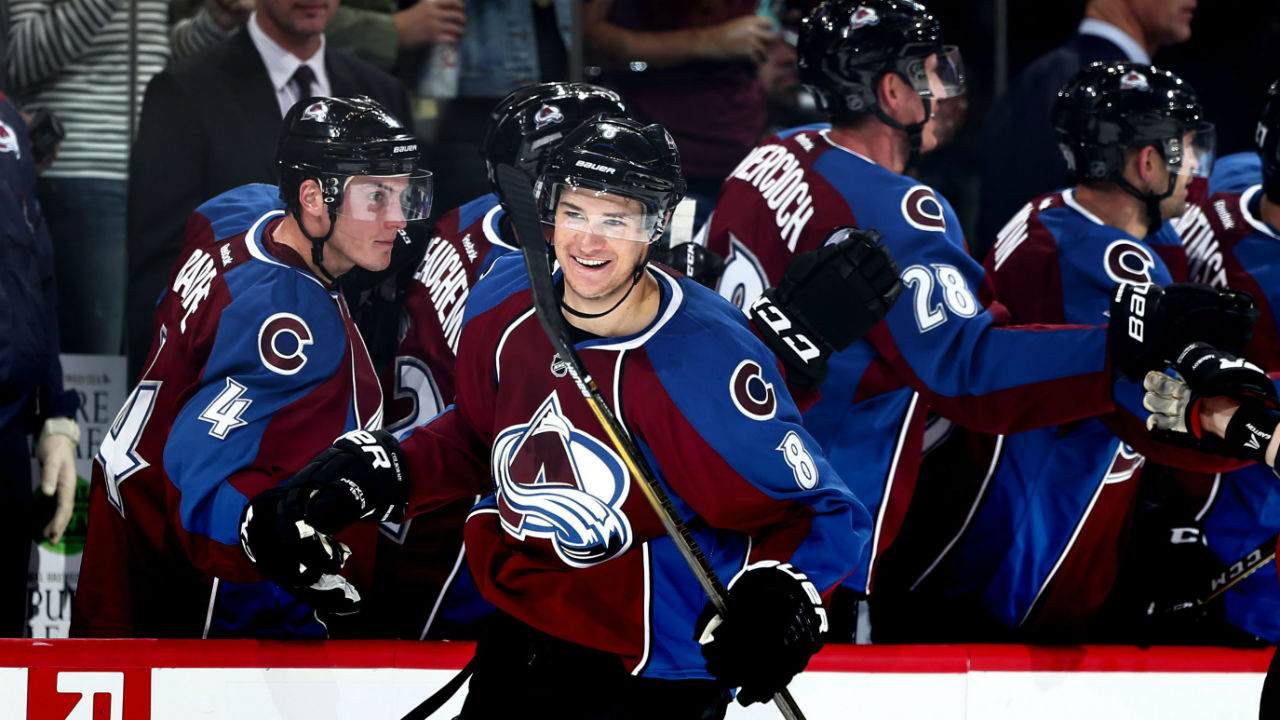 Joe Colborne scores hat trick in wild Avalanche win over Stars