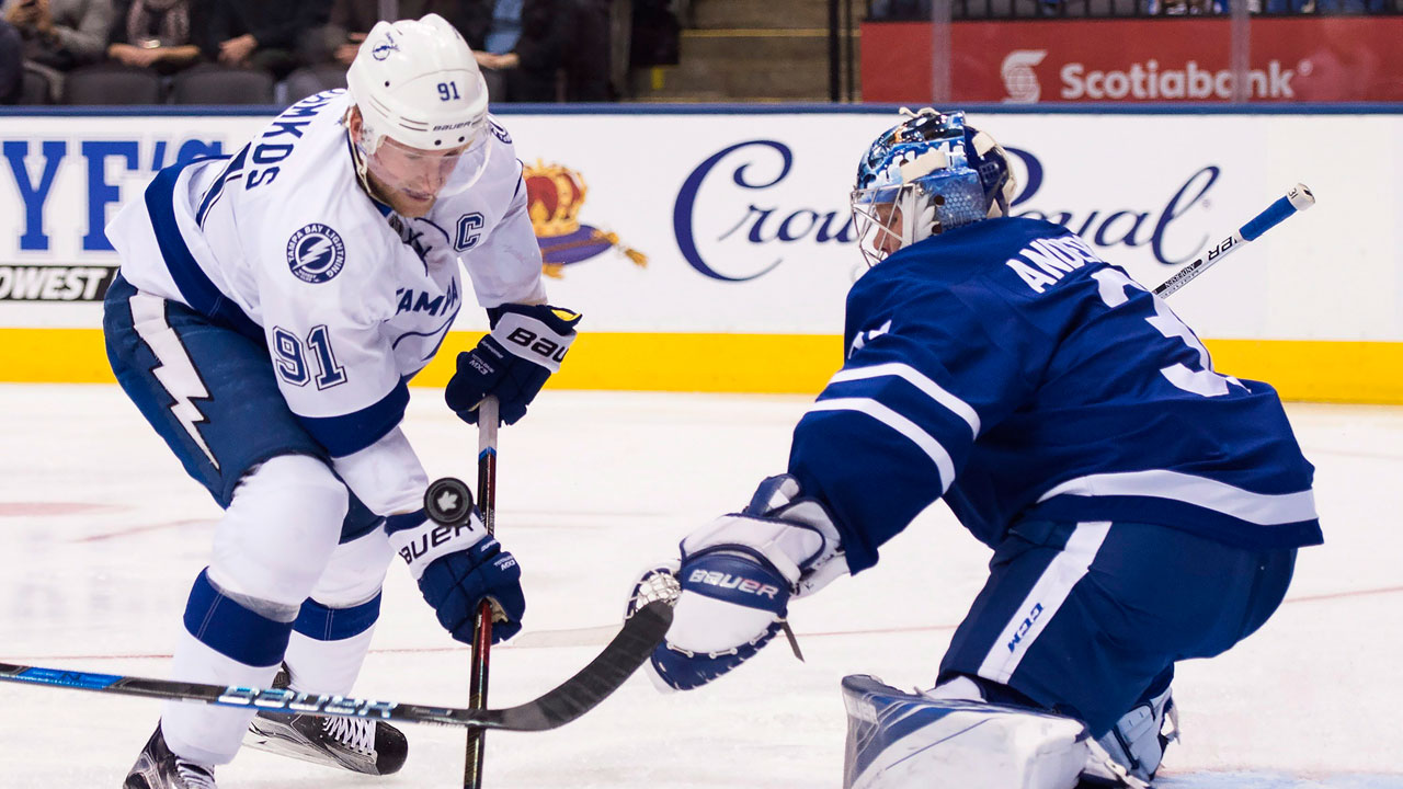 Lightning star Steven Stamkos makes presence felt early in Toronto