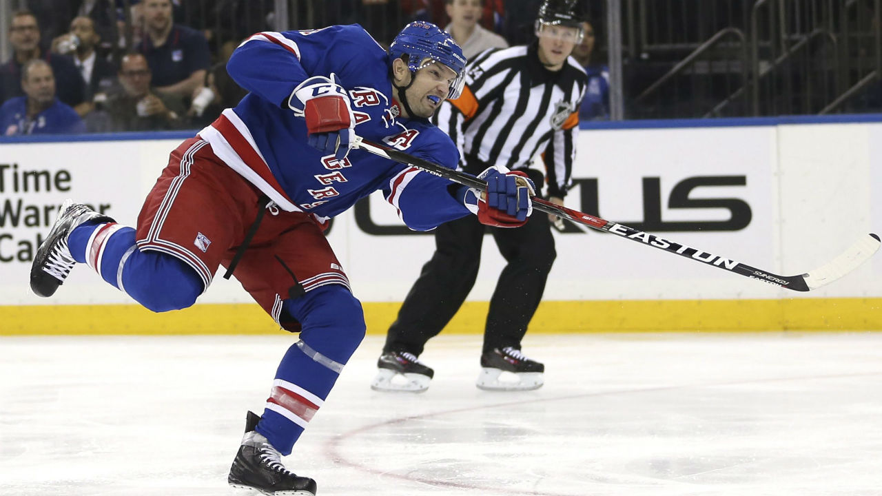 Report: Rangers’ Rick Nash back on the shelf with groin injury