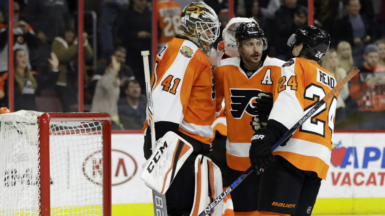 Anthony Stolarz collects first NHL victory as Flyers beat Flames