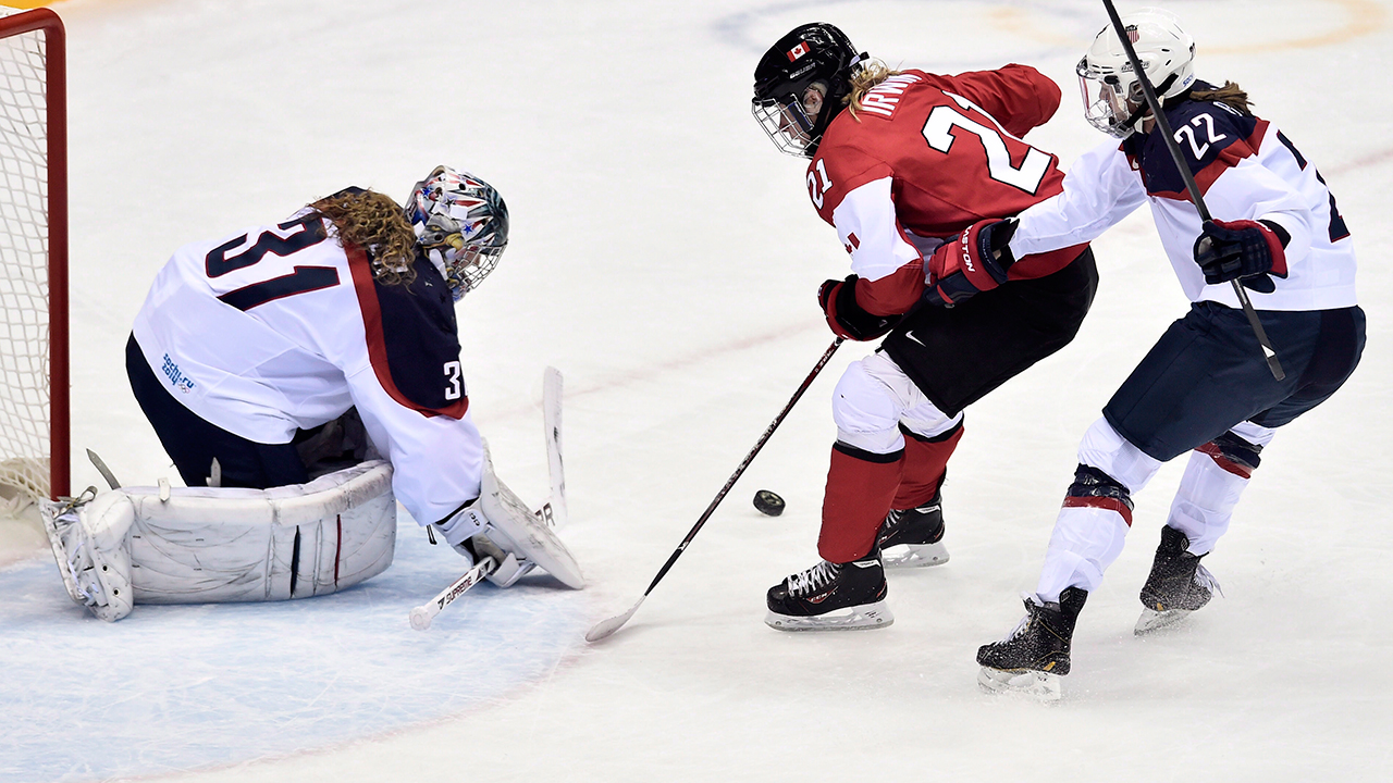 Irwin lifts Canada over U.S. at Four Nations Cup