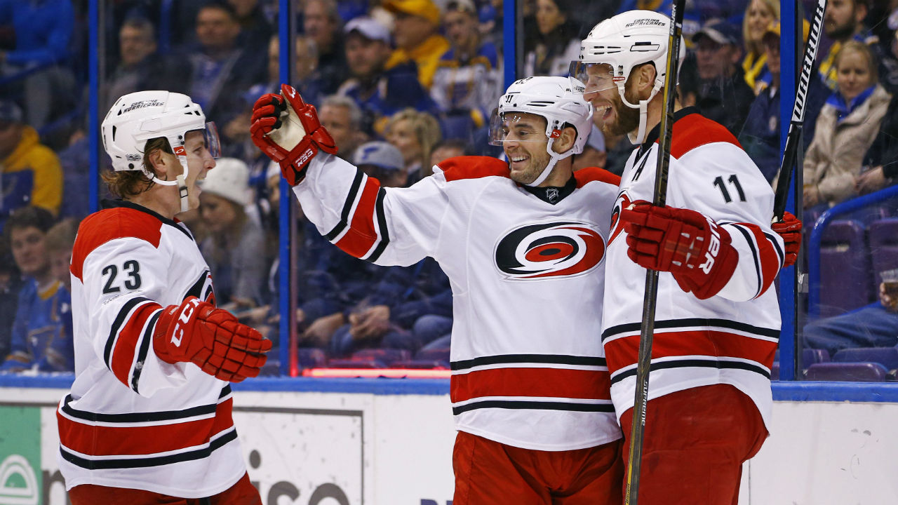 Ryan, Skinner lift Hurricanes over Blues