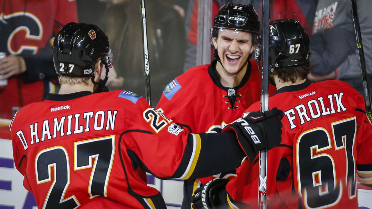 Backlund scores twice in 13 seconds to lift Flames over Panthers