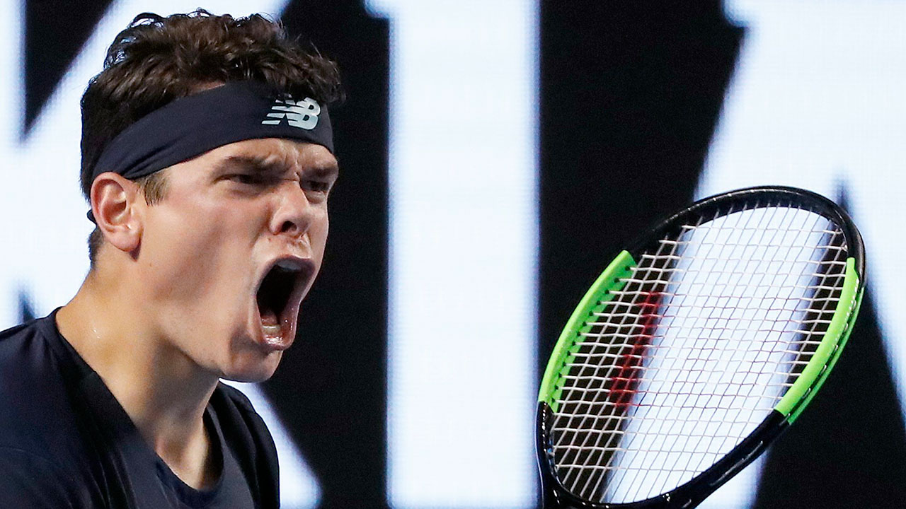 Raonic advances to quarterfinals at Australian Open