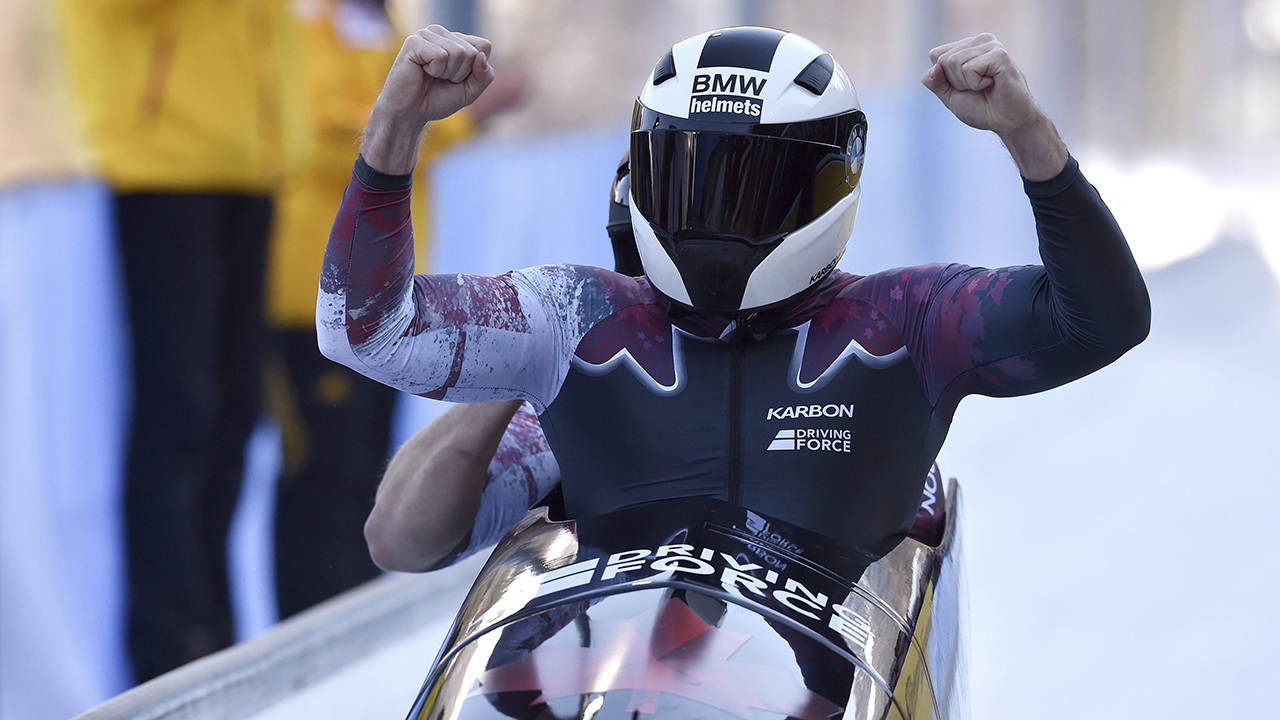 Kripps, Lumsden win two-man bobsled silver medal at world championships