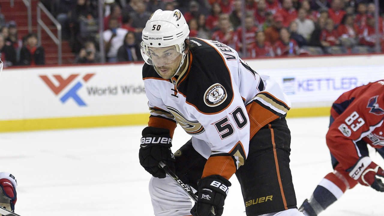 Vermette to receive automatic 10-game suspension, pending appeal