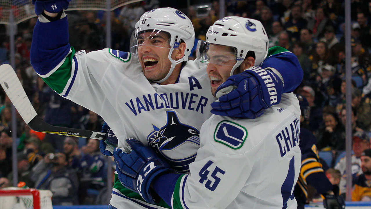 Burrows sparks Canucks’ victory over Sabres