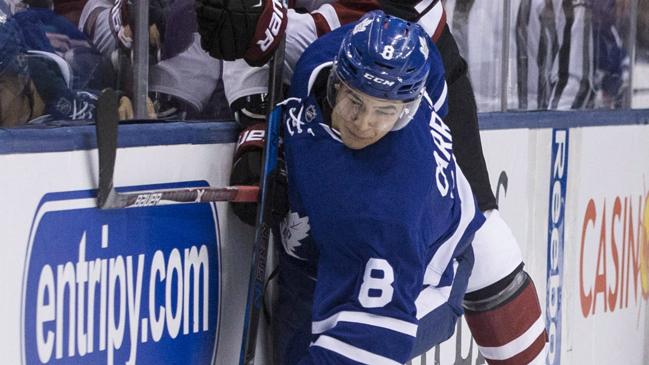 Leafs’ Carrick tries to stay positive as healthy scratch