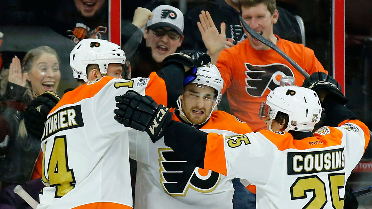 Matt Read ends long scoring drought in Flyers’ win over Canadiens