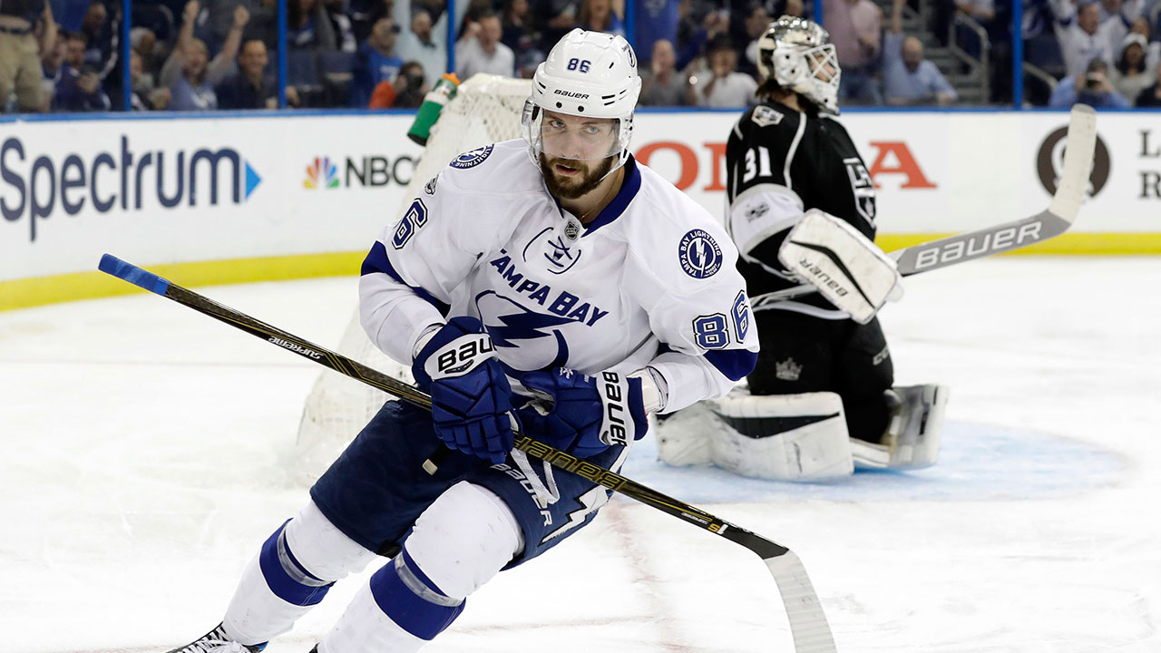 Nikita Kucherov headlines NHL’s three stars for March