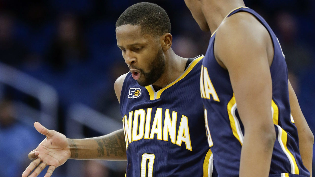C.J. Miles scores 16; Pacers hold on to beat Magic