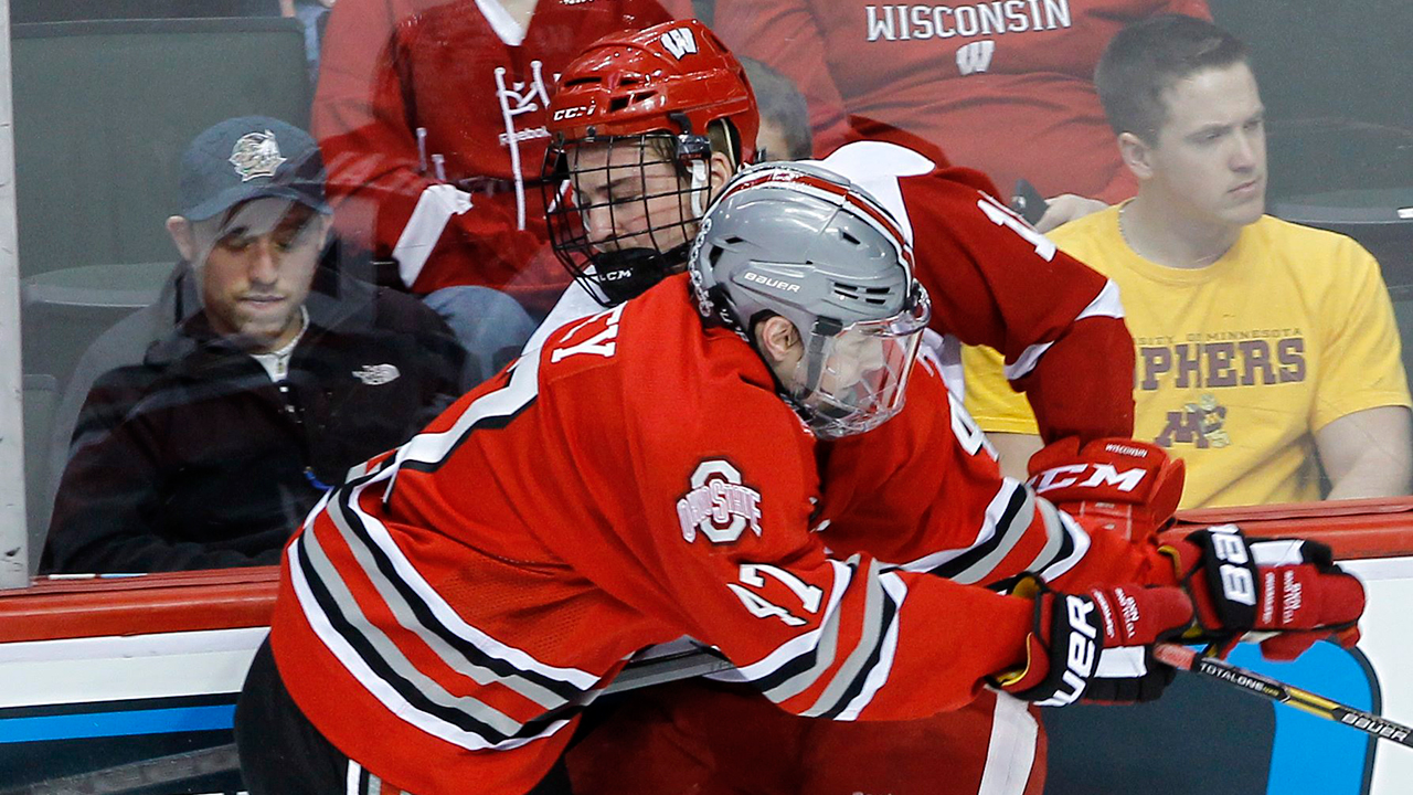 Flames sign college defenceman Josh Healey to entry-level deal