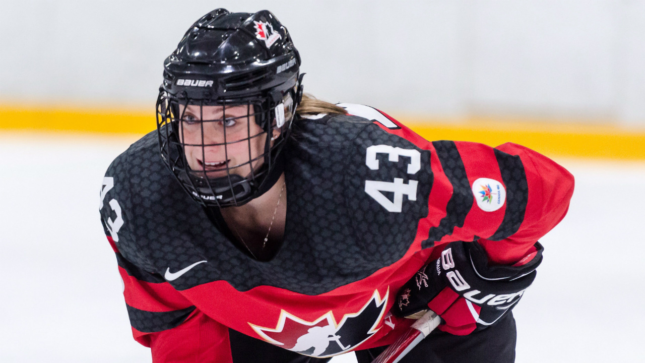 King Clancy’s great-granddaughter carries on hockey tradition