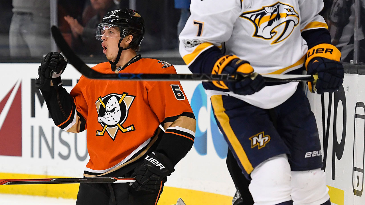 Patrick Eaves gets shootout winner, Ducks rally past Predators