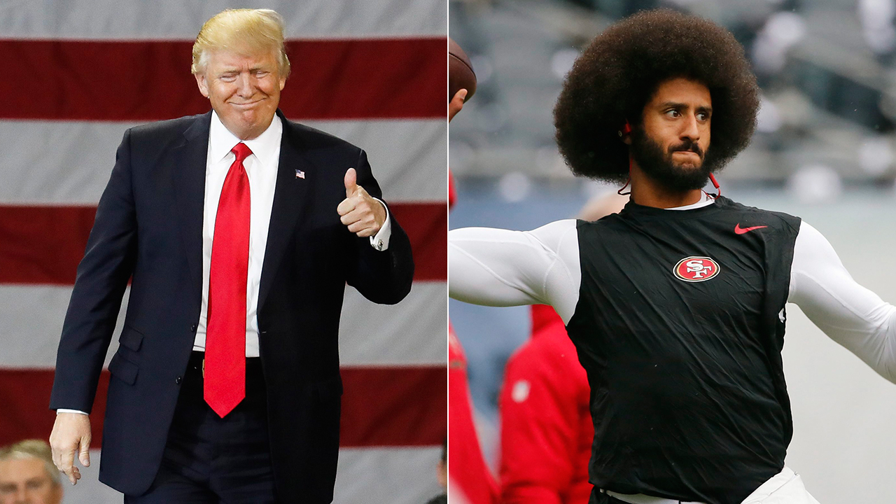Donald Trump rips Colin Kaepernick during speech in Kentucky