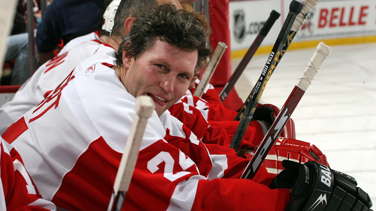 Bob Probert’s family spread his ashes in Joe Louis penalty box