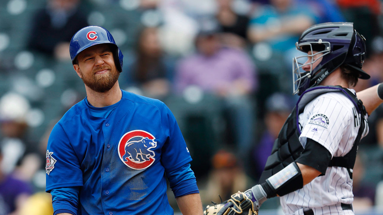 Cubs put Zobrist on disabled list, call up La Stella