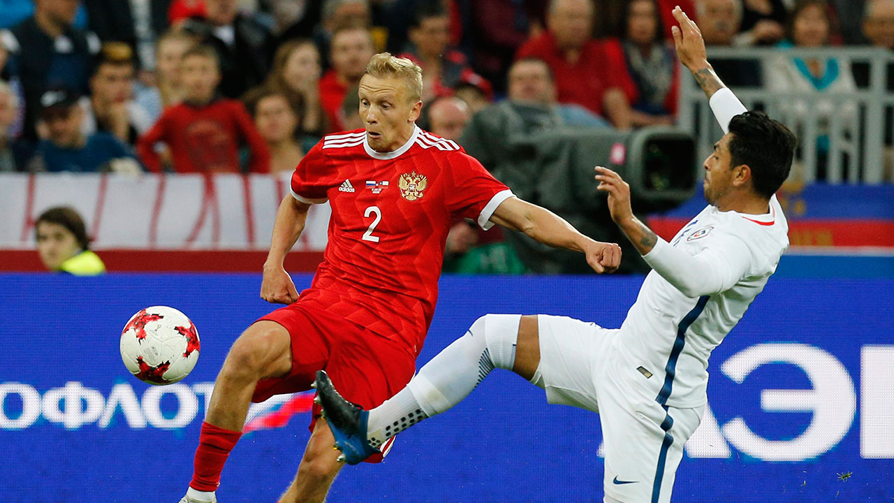 Russia holds Chile to draw ahead of Confederations Cup
