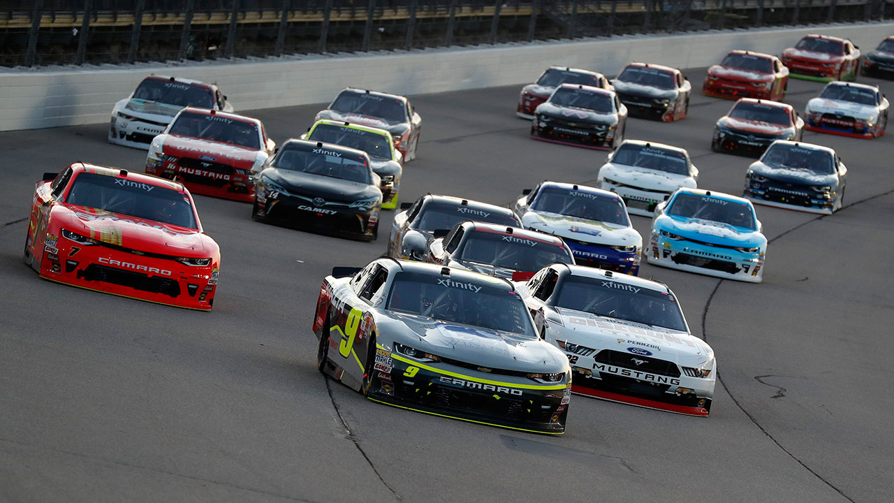 Rookie William Byron wins in Iowa for first Xfinity victory