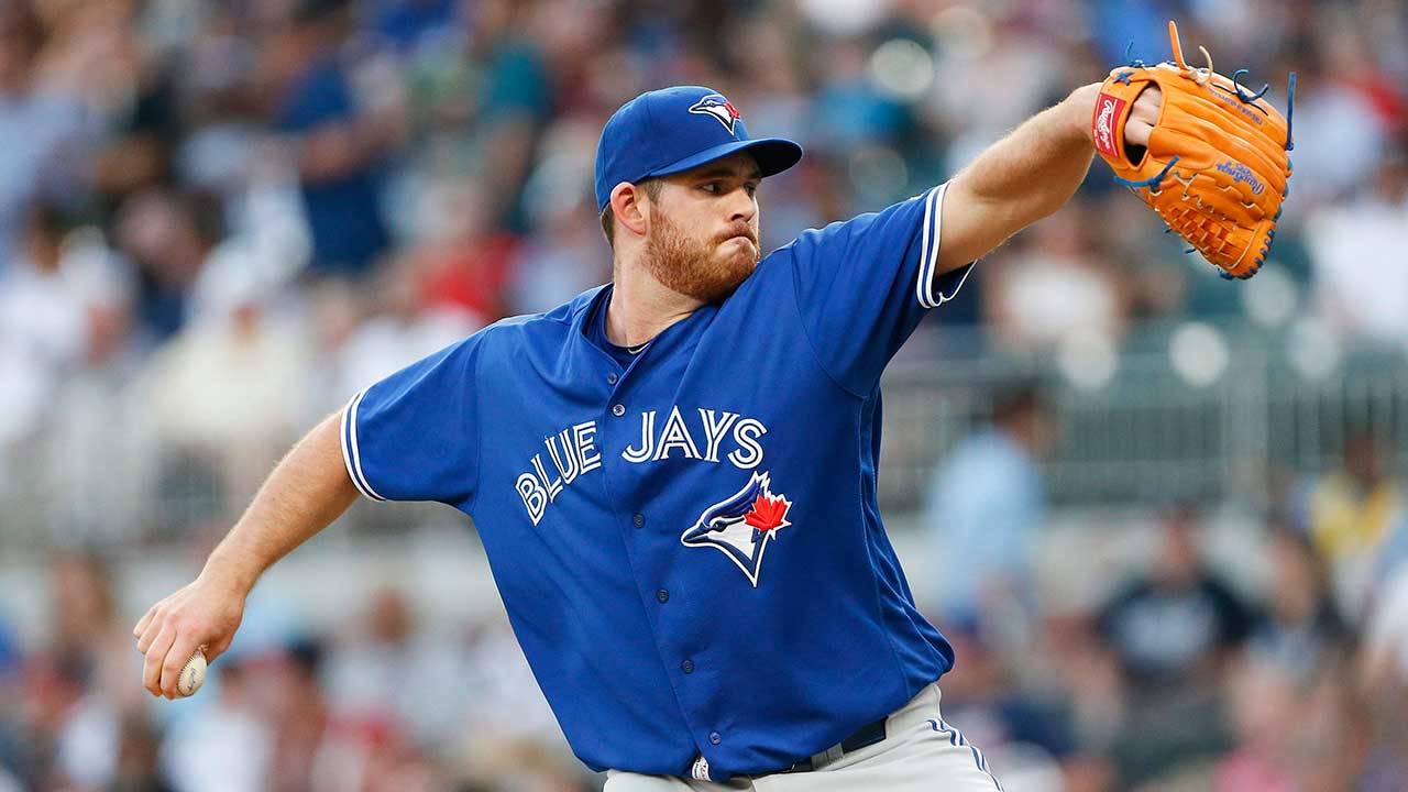 Blue Jays option Biagini with short-term and long-term in mind