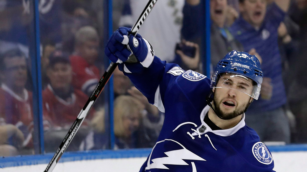 Lightning sign F Tyler Johnson to 7-year, $35-million deal
