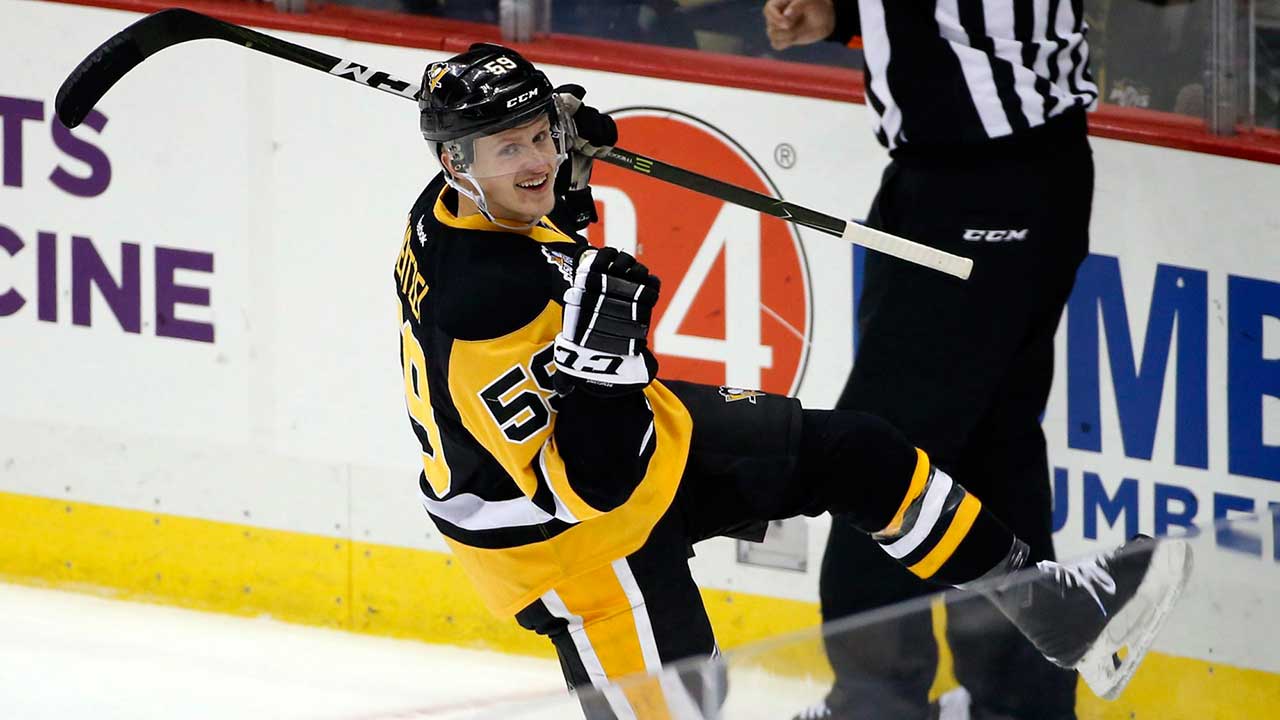 NHL 100 in 100: Penguins’ Jake Guentzel has debut for the ages