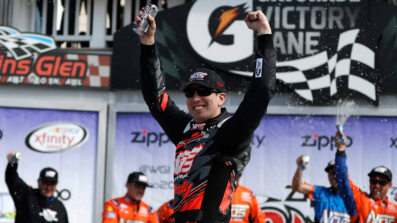 Kyle Busch wins Xfinity Zippo 200 at Watkins Glen International