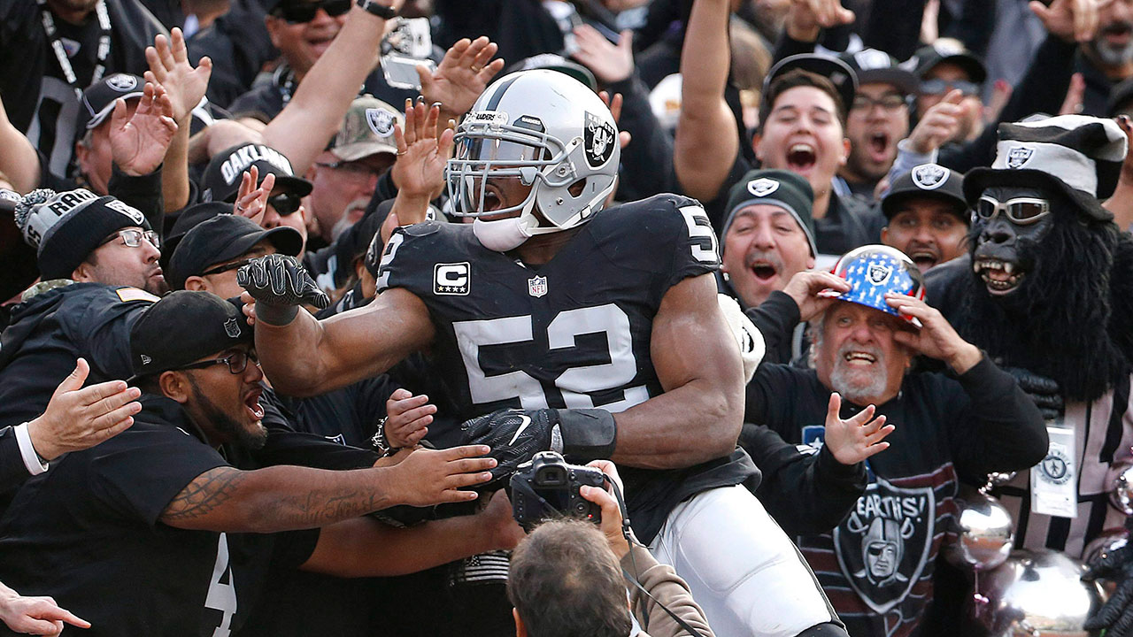 Oakland Raiders Khalil Mack