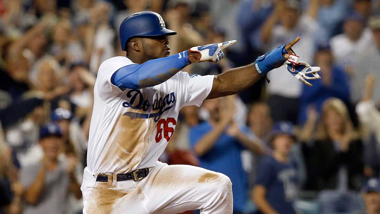 Puig’s extra-innings blast gives Dodgers win vs. Pirates