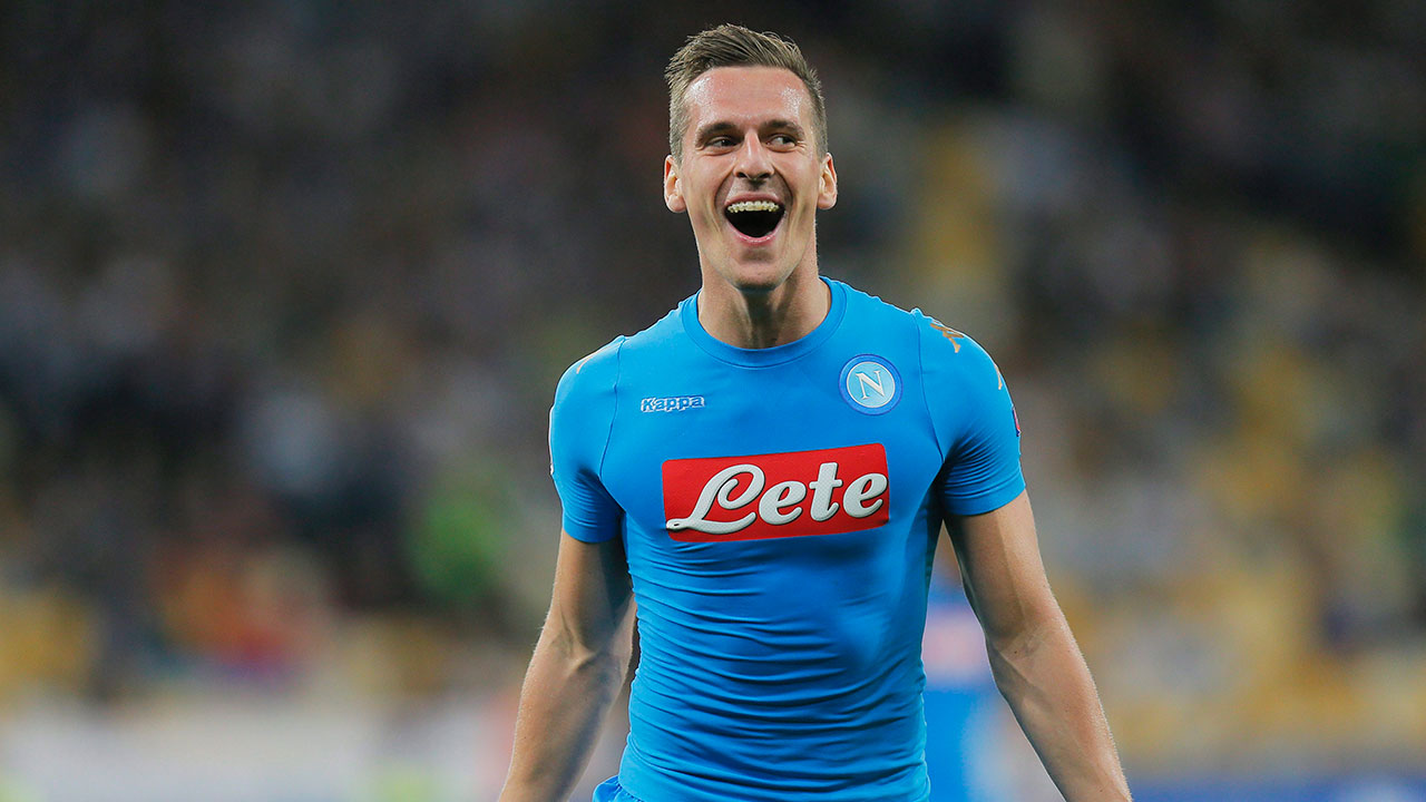 Napoli forward Milik out for four months again with knee injury
