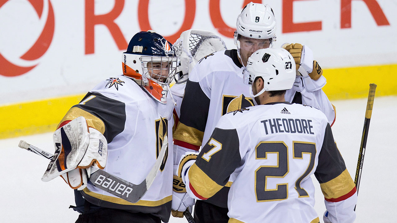 Golden Knights sign goalie Dylan Ferguson to entry-level contract