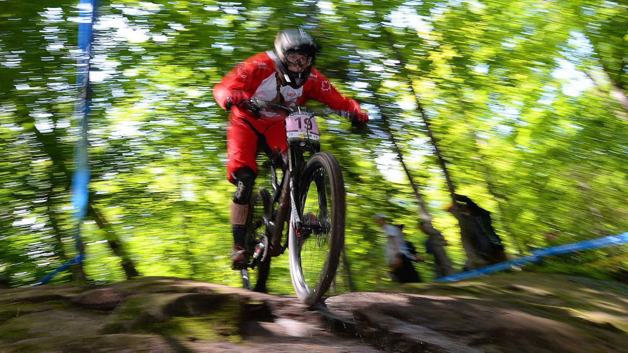 Canada’s Miranda Miller wins gold in downhill at mountain bike worlds