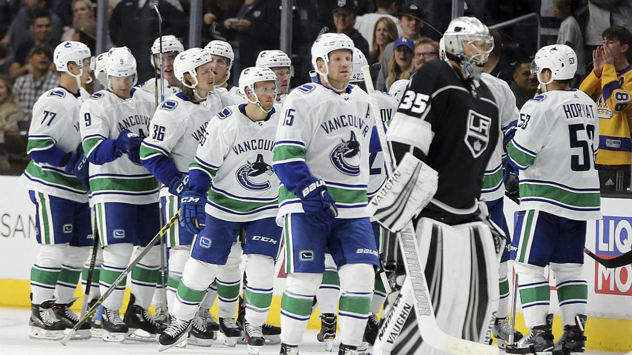 Canucks top Kings in NHL pre-season opener