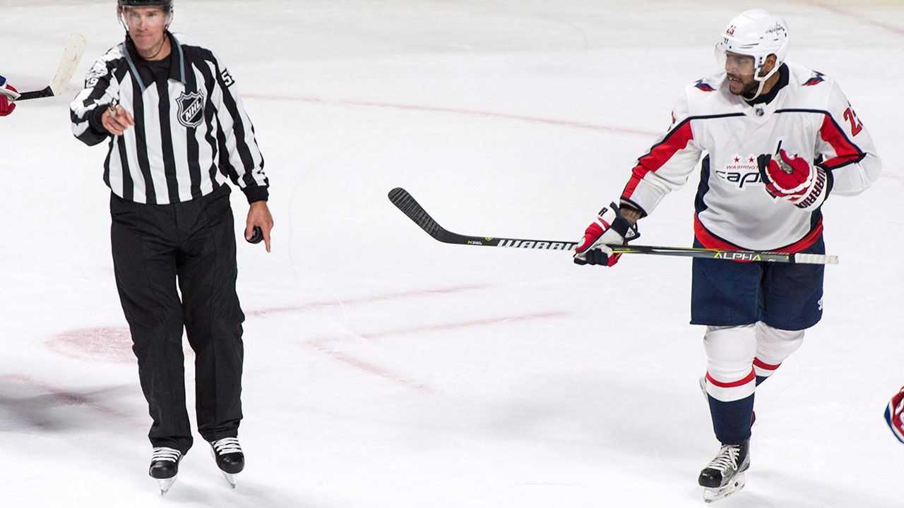 Devante Smith-Pelly scores winner as Capitals beat Canadiens
