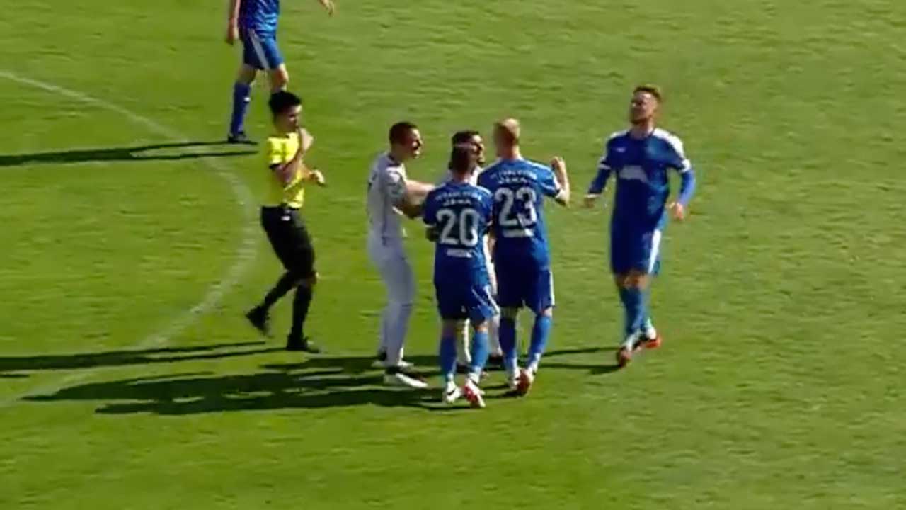 Watch: Tempers flare after bad sportsmanship in German soccer match
