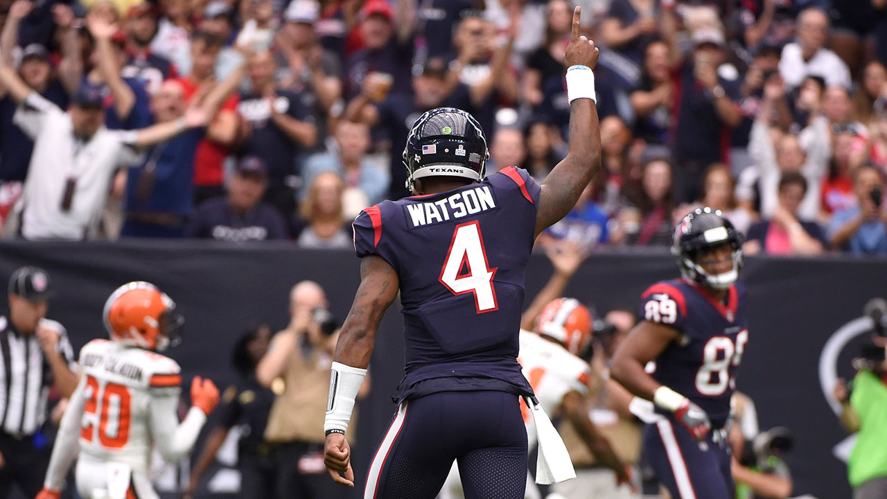 Deshaun Watson makes history as Texans take down Browns