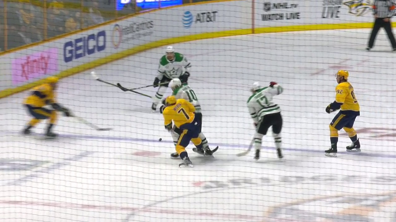 Did Stars’ Hanzal deserve major he got for hit on Predators’ Weber?
