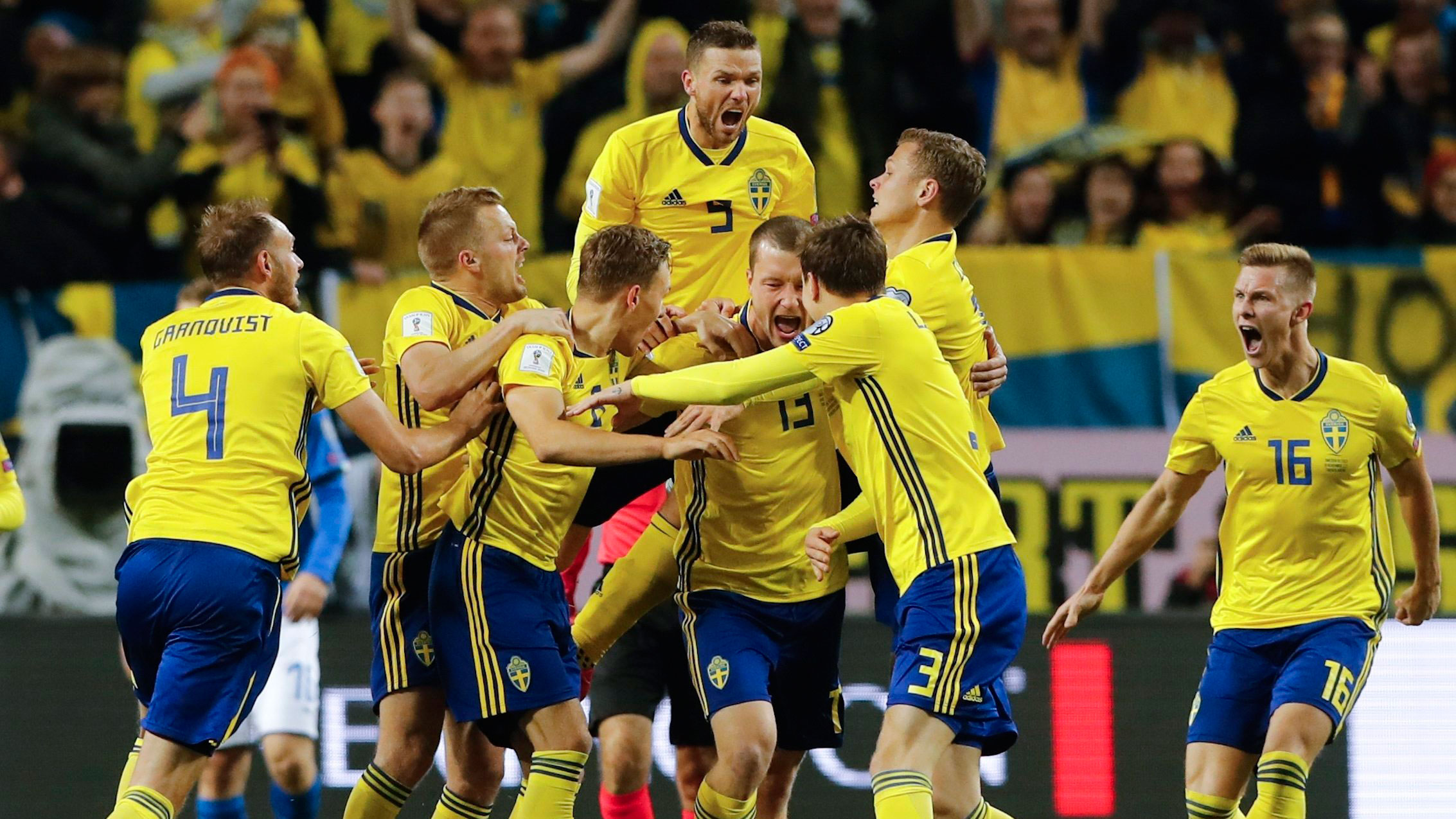 Sweden’s playoff match winner misses World Cup with injury