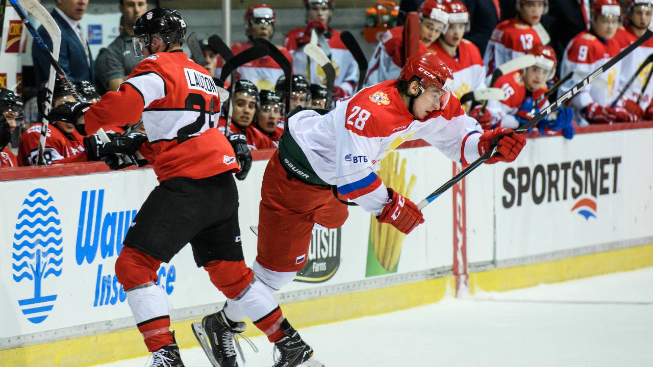 CHL all-stars earn victory over Russia after shootout decides winner