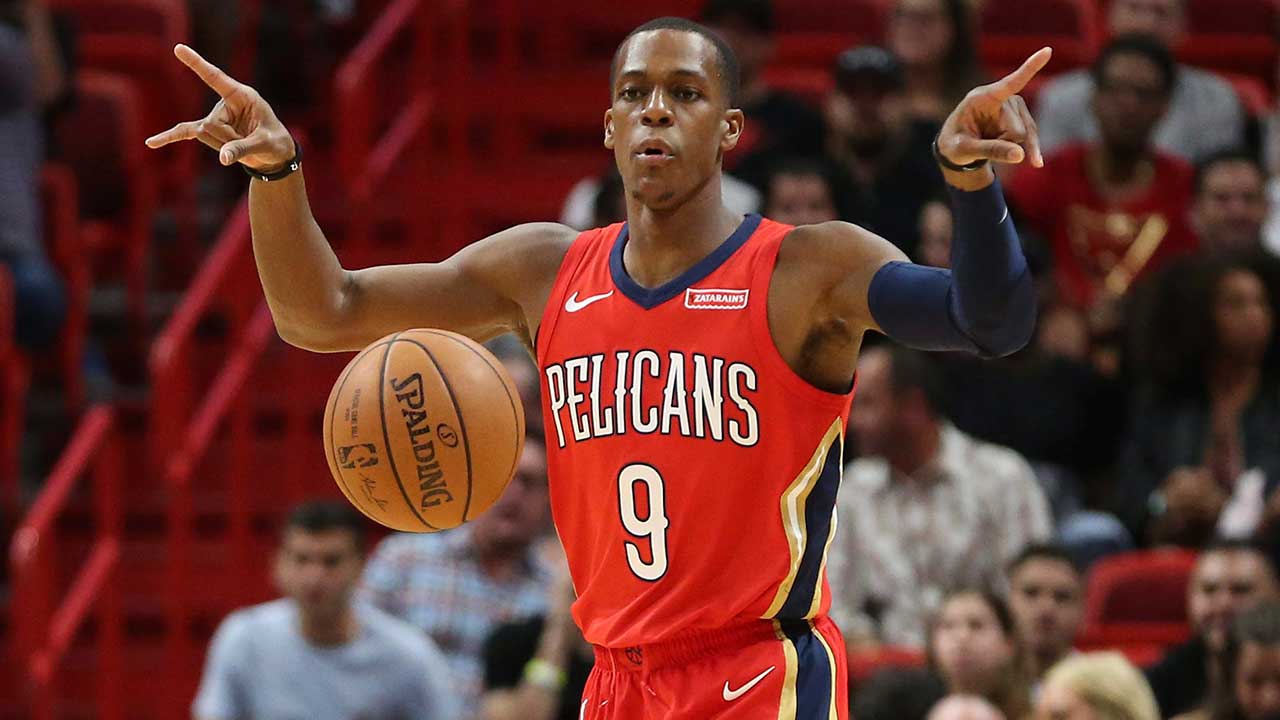 Rajon Rondo’s record 25 assists power Pelicans past Nets