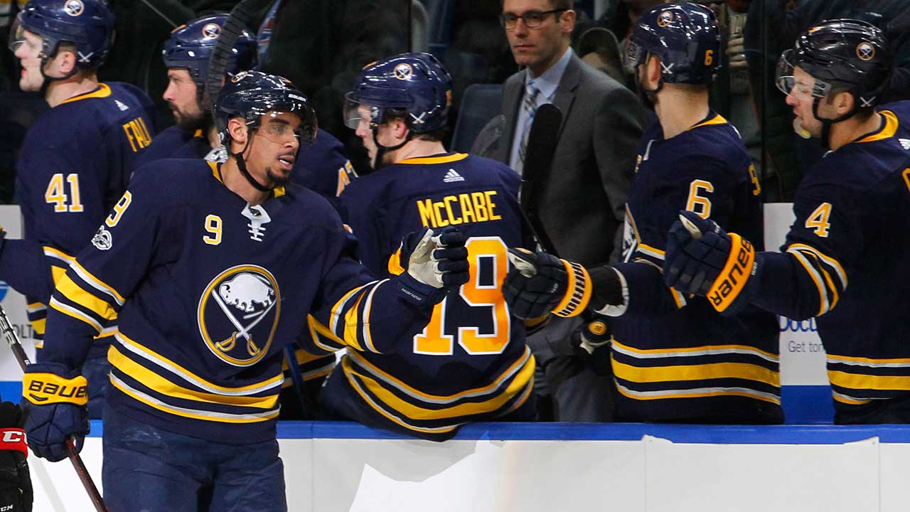 Second-period surge leads Sabres over Senators