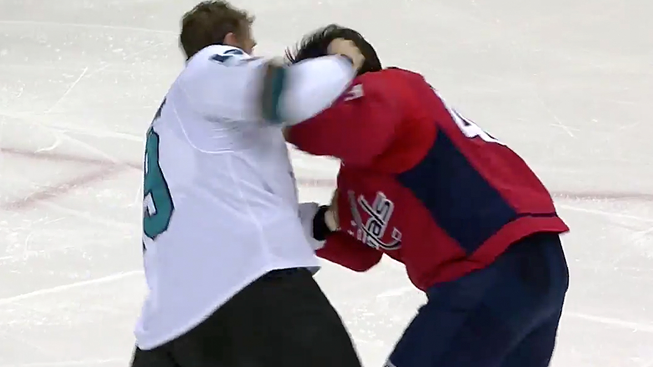 Sharks coach calls Tom Wilson fighting Joe Thornton ‘premeditated crap’