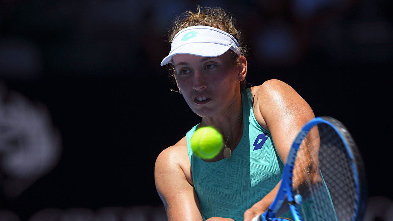 Elise Mertens reaches semifinals in debut at Australian Open