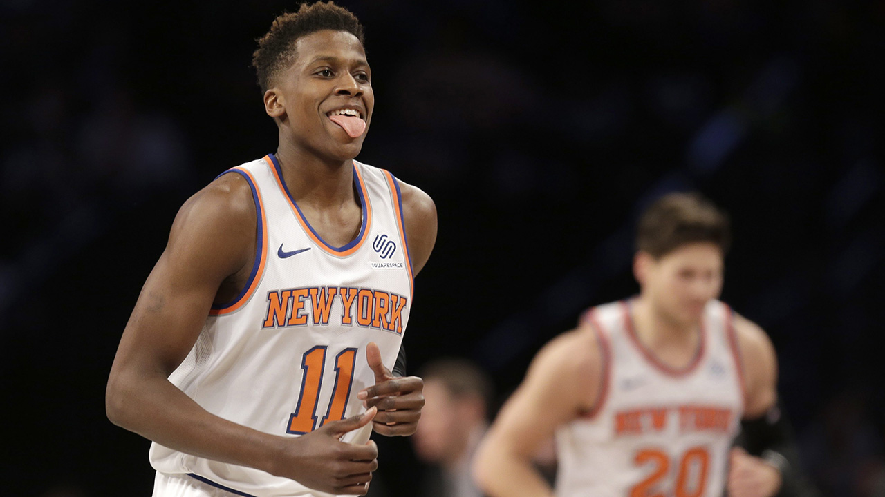 Knicks exercise contract options on Ntilikina, Smith, Knox