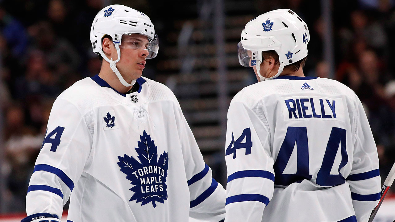 Leafs awaiting word on severity of Morgan Rielly injury