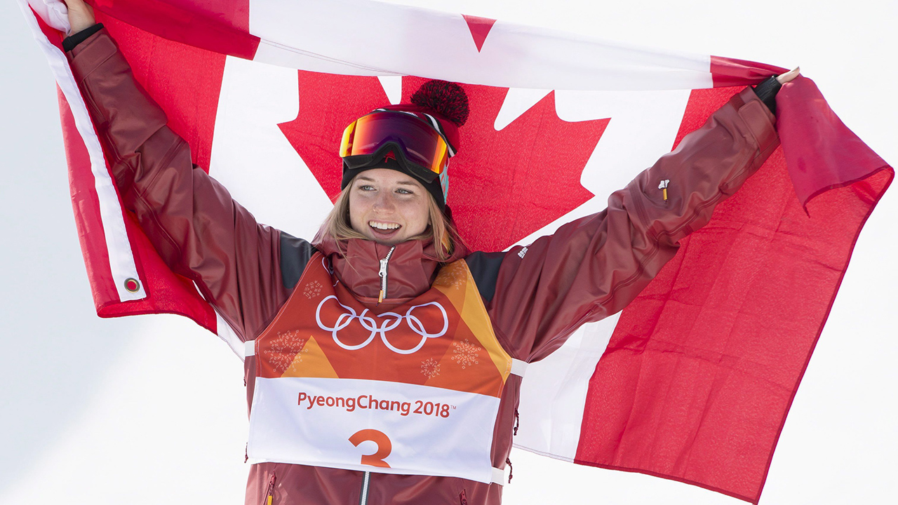 Sharpe’s domination of halfpipe ends with Canada’s 7th gold