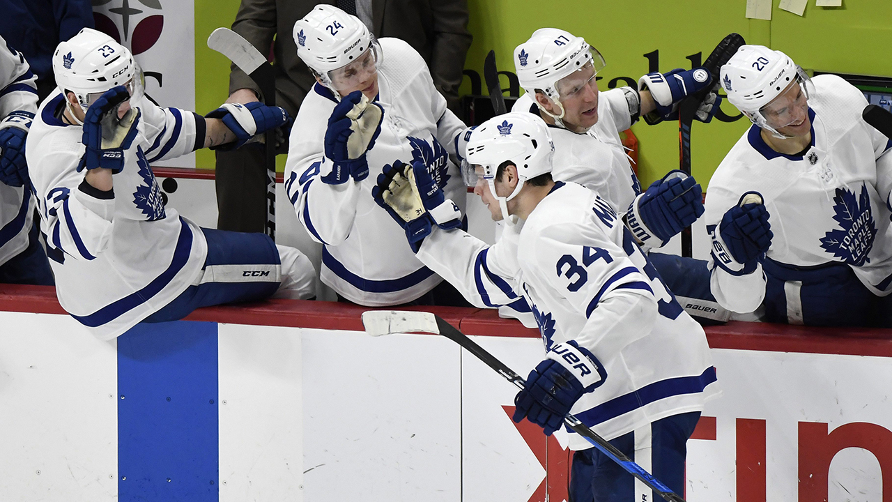 Takeaways: Maple Leafs’ Matthews a final-minute hero against Red Wings