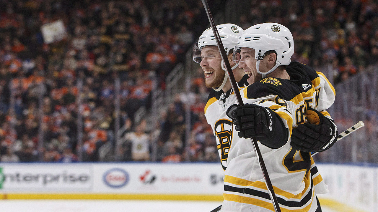David Krejci scores winner late in third as Bruins top Oilers
